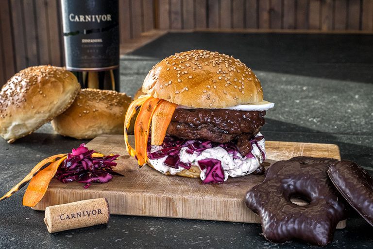 Black Angus Winterburger mit Lebkuchensauce - bigBBQ