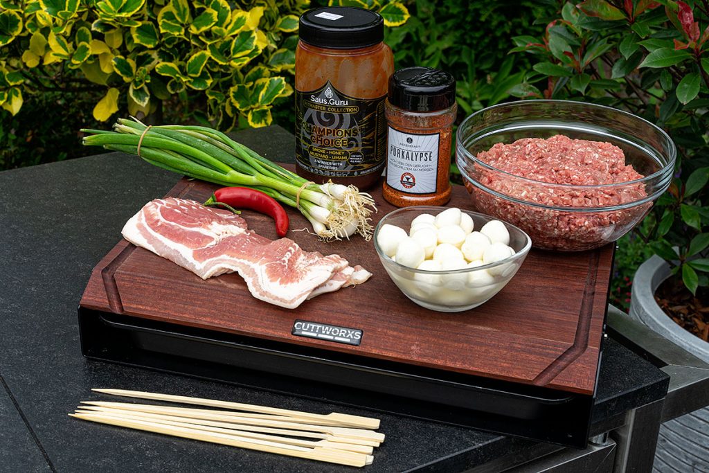 Mini Bacon Bomb Sticks - bigBBQ