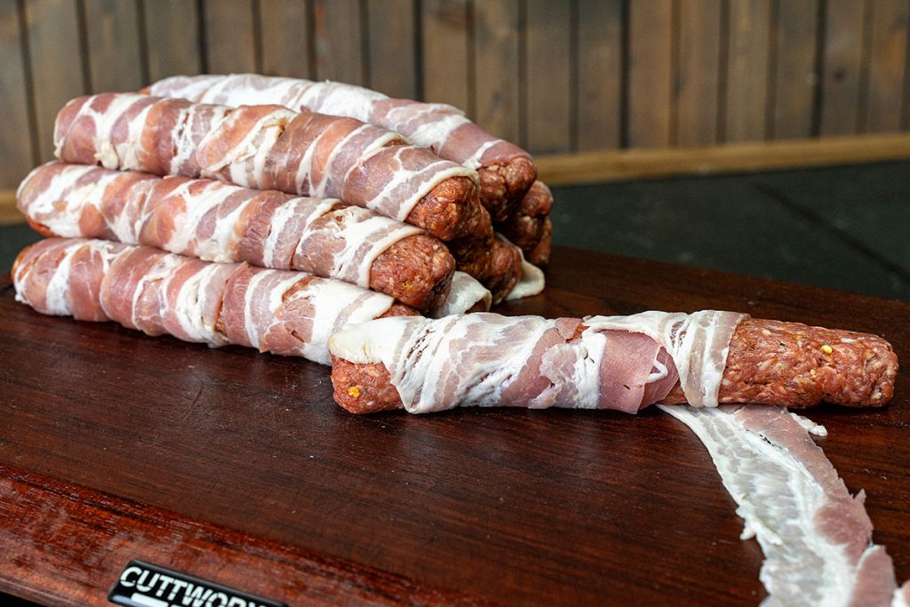 Mini Bacon Bomb Sticks - bigBBQ