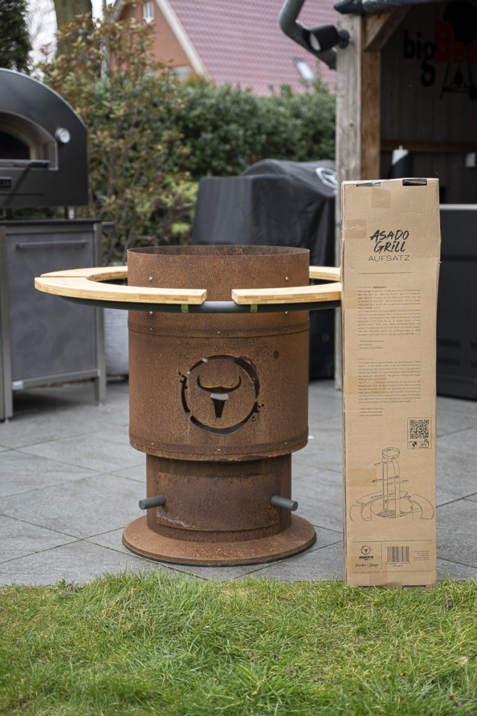 Praxistest: Moesta BBQ Asado Grill Aufsatz für den Bandit - bigBBQ