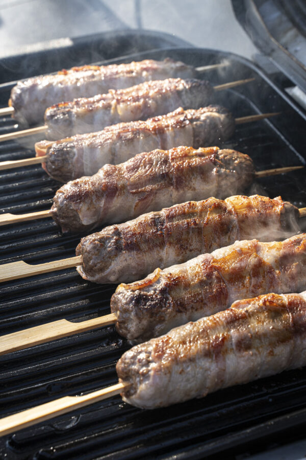 Mini Bacon Bomb Sticks - bigBBQ