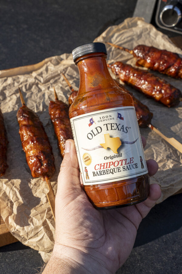 Mini Bacon Bomb Sticks - bigBBQ