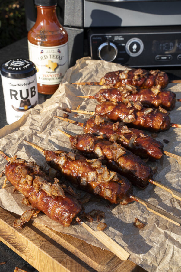 Mini Bacon Bomb Sticks - bigBBQ
